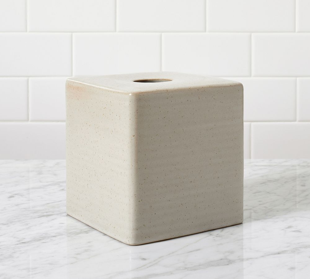 Speckled Ceramic Bathroom Accessories | Pottery Barn