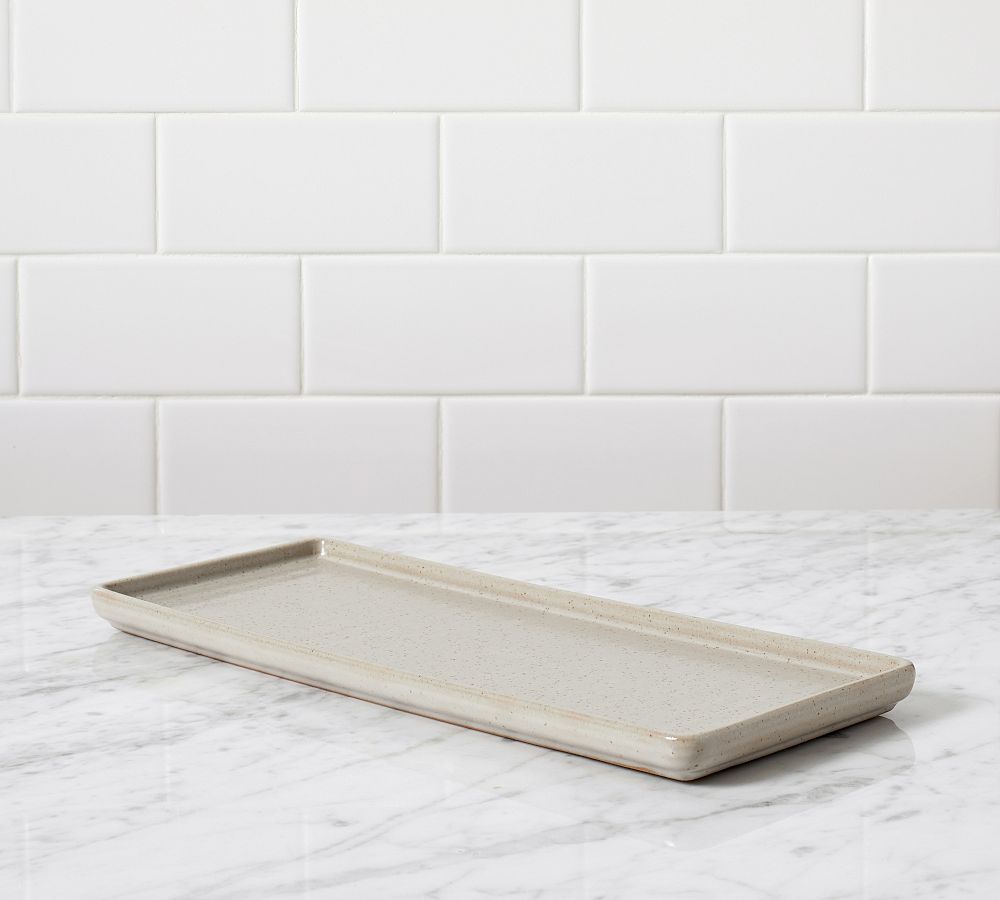 Speckled Ceramic Bathroom Accessories | Pottery Barn