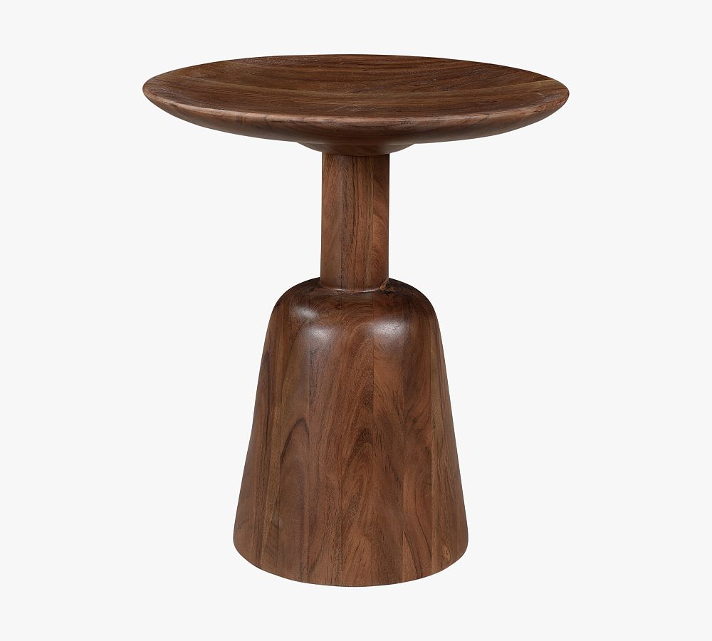 Terry Round End Table | Pottery Barn