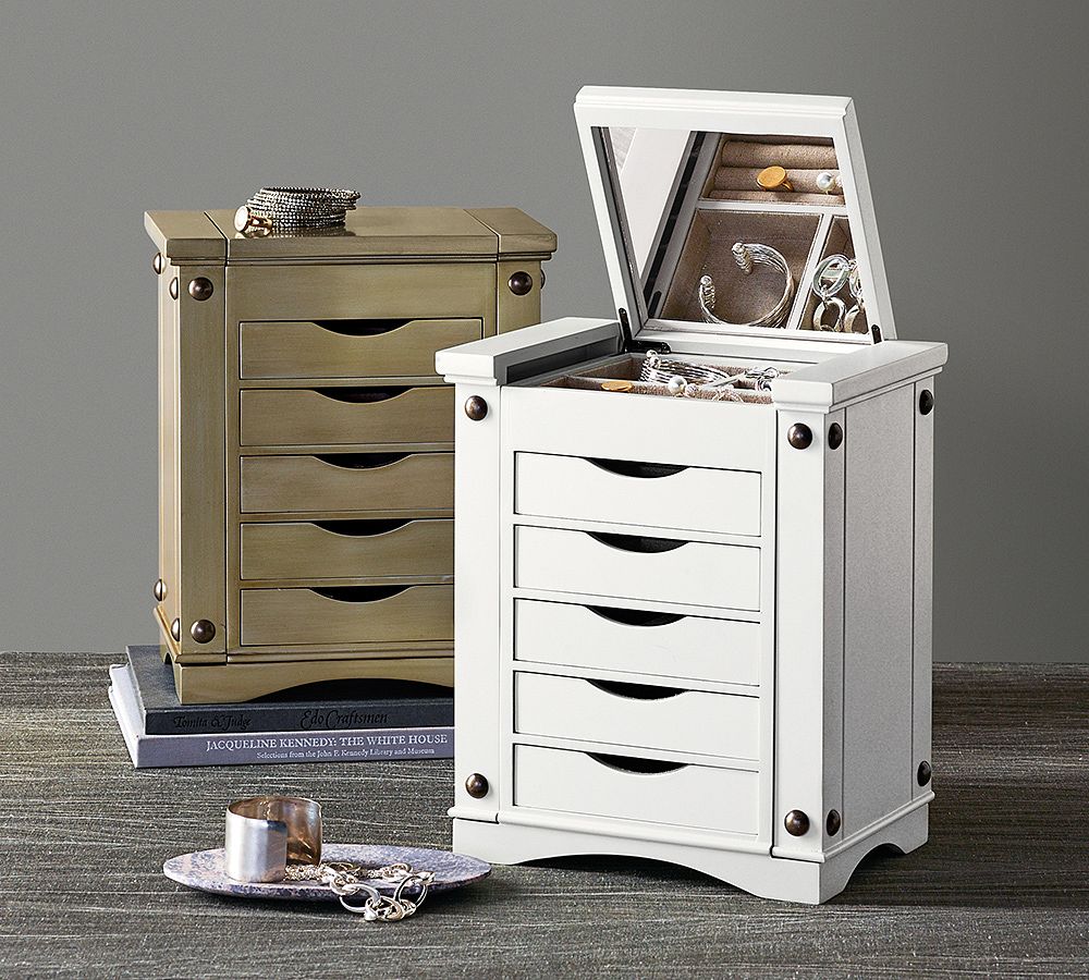 Pottery Barn Jewelry Armoire