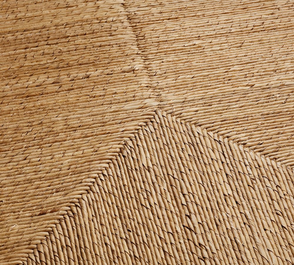 Malibu Rectangular Woven Grand Coffee Table | Pottery Barn