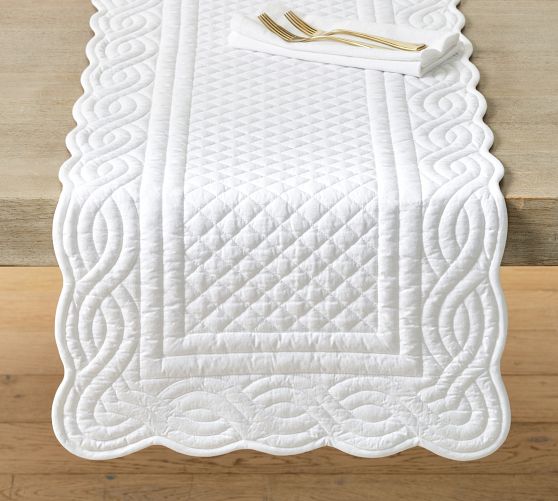 Open Box: Heirloom Quilted Table Runner | Pottery Barn