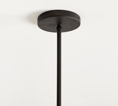 Fallon Forged-Iron Shade Pendant | Pottery Barn