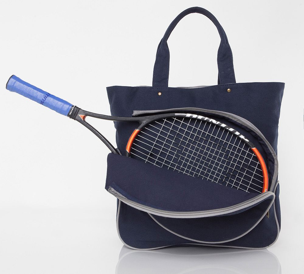 Two-Tone Canvas Tennis Tote | Pottery Barn