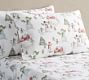 Snowman Flannel Sheet Set | Pottery Barn