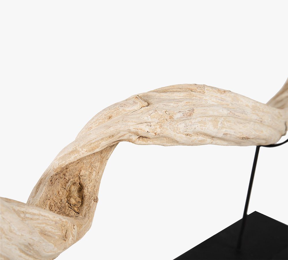 Wooden Vine On Stand Sculpture | Pottery Barn