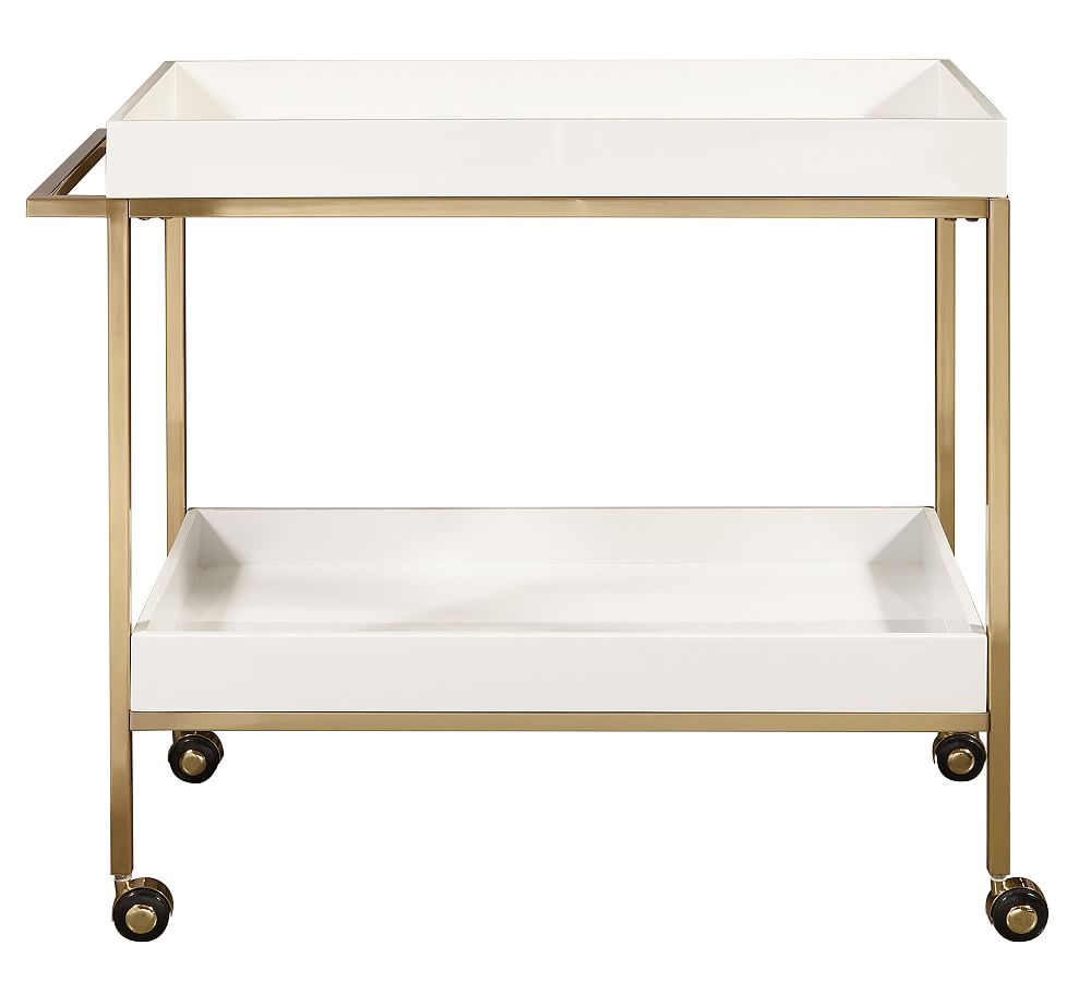 Goldonna Bar Cart | Pottery Barn