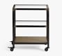 Flynn Metal Rolling Storage Cart | Pottery Barn
