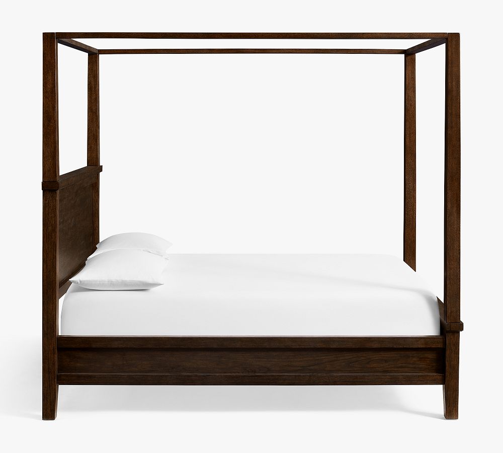 Farmhouse Canopy Bed | Wooden Beds | Pottery Barn