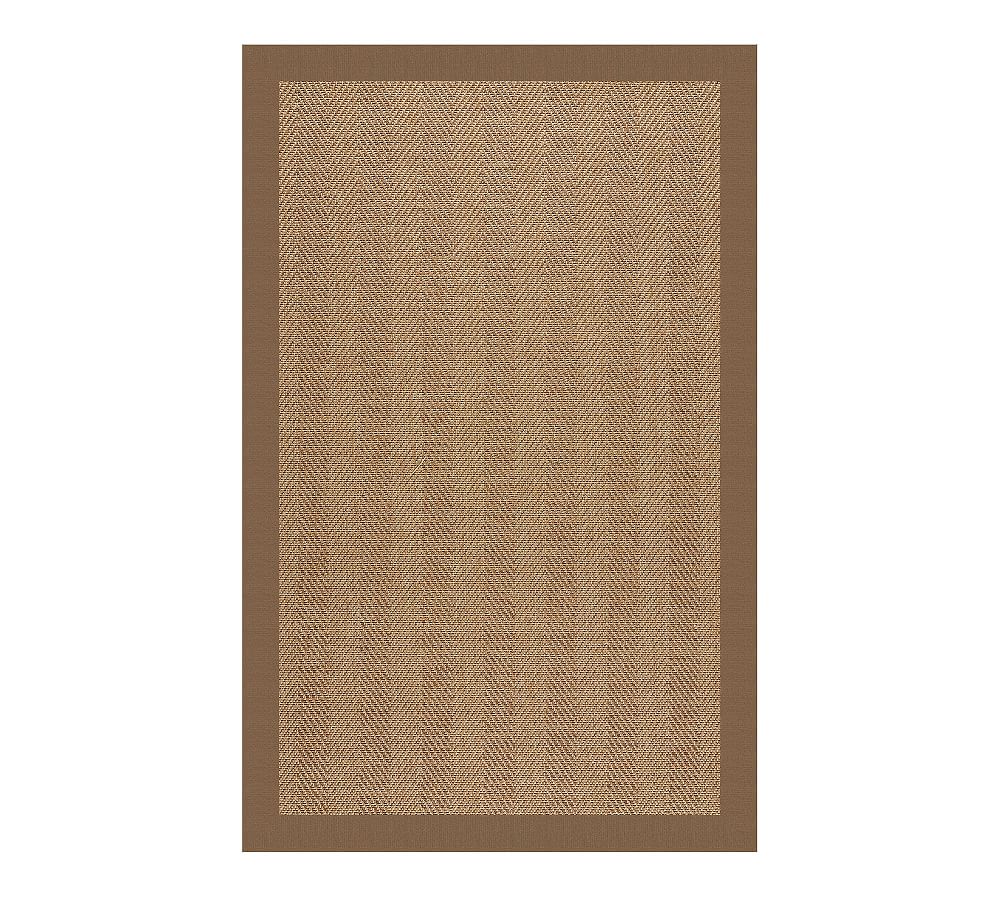 Ryeo Herringbone Outdoor Performance Rug | Pottery Barn