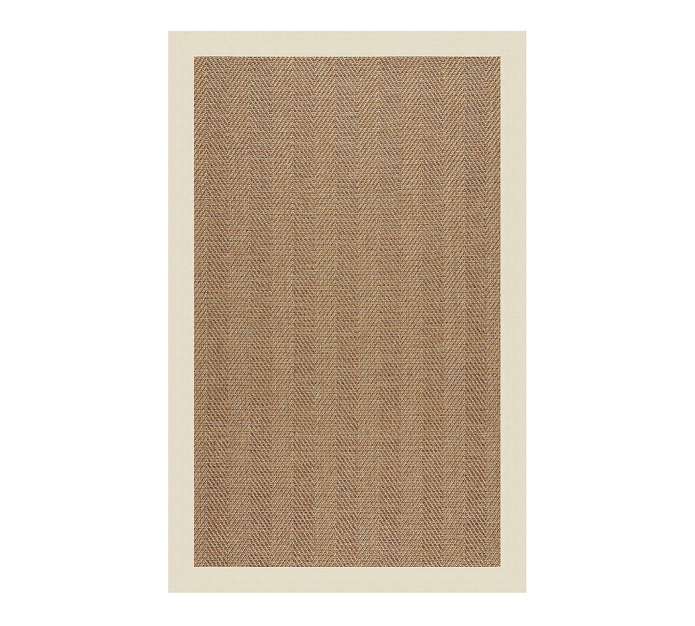 Ryeo Herringbone Outdoor Performance Rug | Pottery Barn