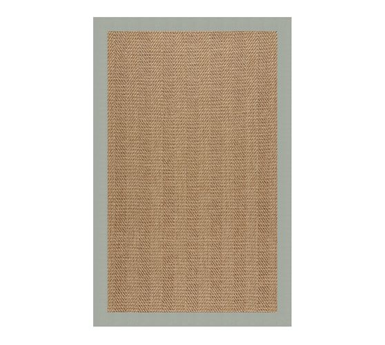 Ryeo Herringbone Outdoor Performance Rug | Pottery Barn