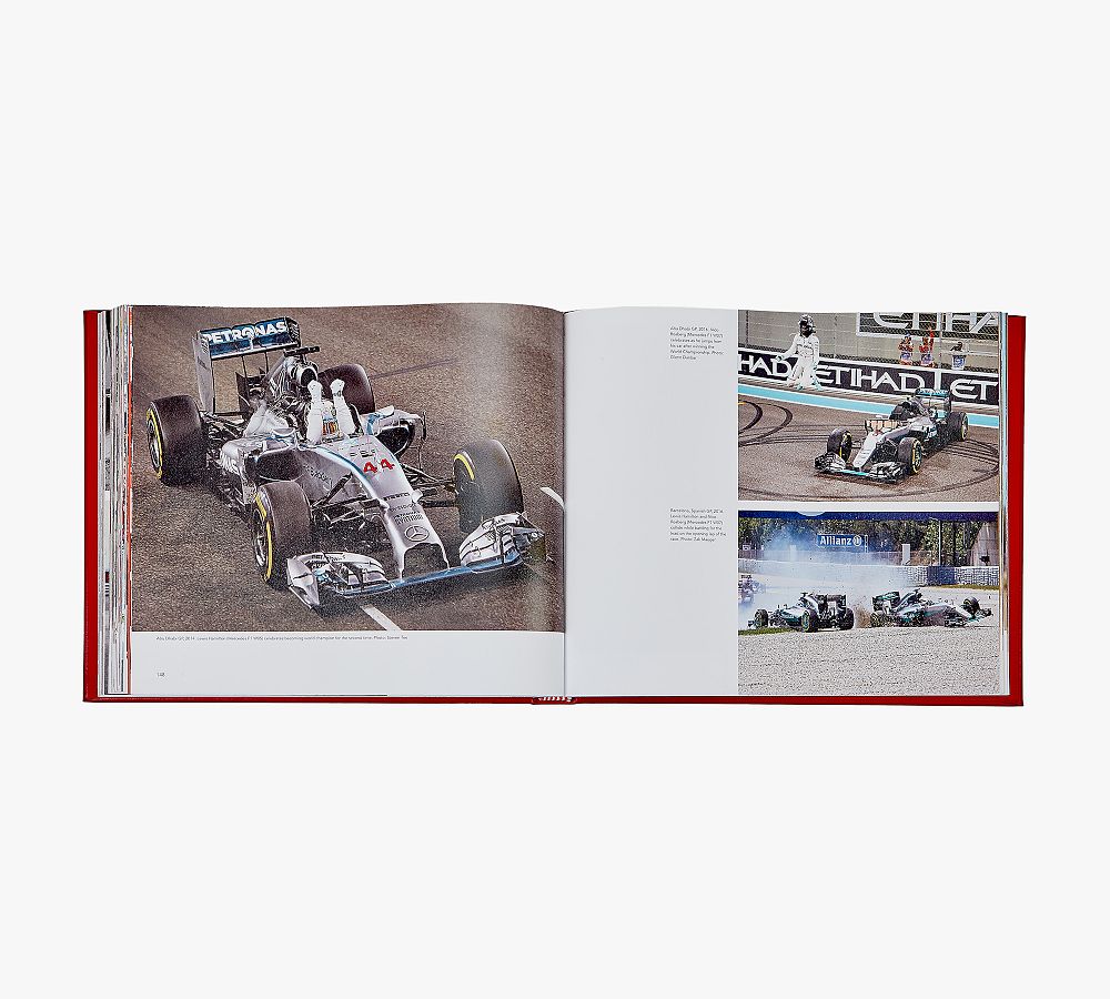 F1 (Formula One) Heroes Leather-Bound Book | Pottery Barn
