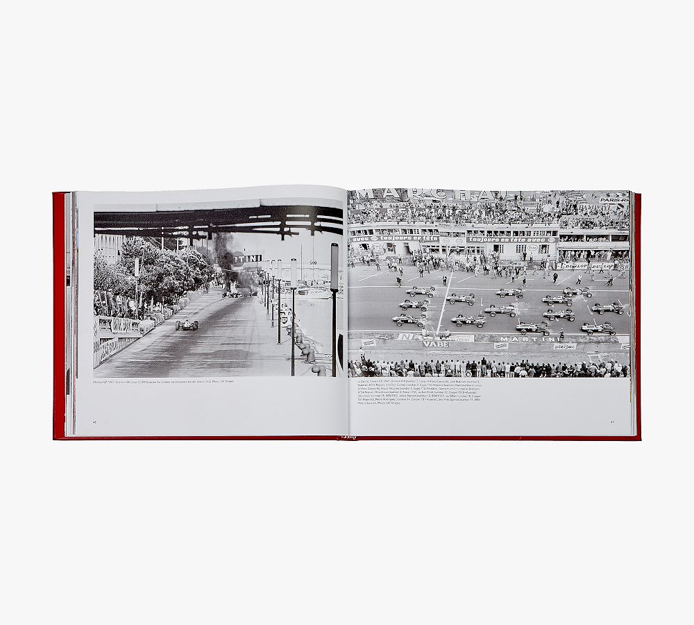 F1 (Formula One) Heroes Leather-Bound Book | Pottery Barn