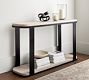 Cayman Wood & Metal Console Table | Pottery Barn
