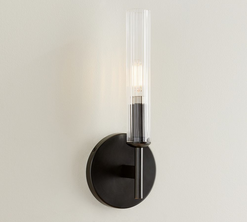 Cooper Tube Sconce | Pottery Barn