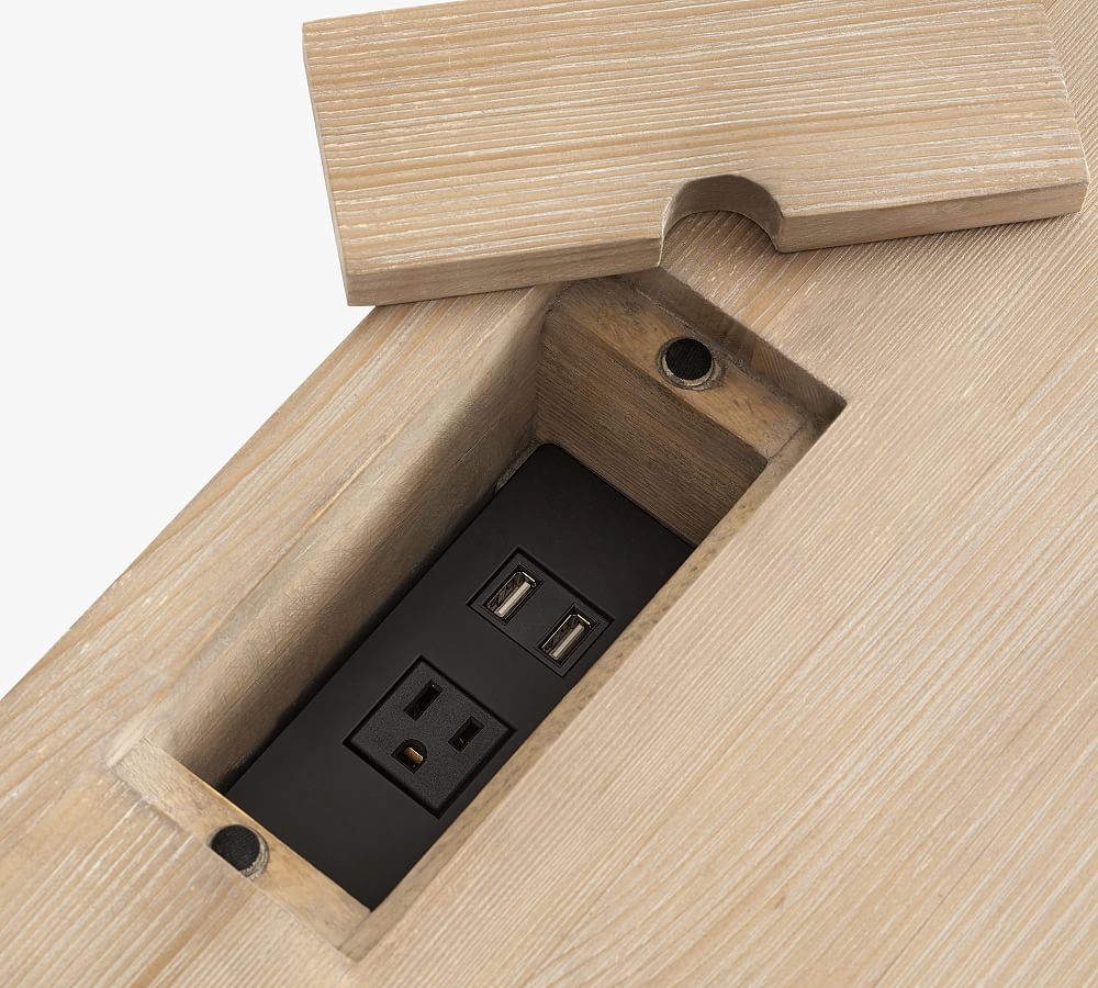 Folsom Storage Cabinet with USB | Pottery Barn