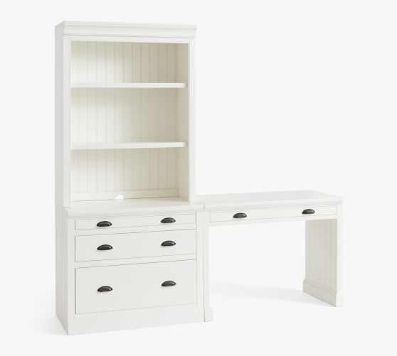Aubrey Writing Desk with Bookcase | Pottery Barn
