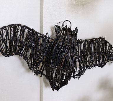 Lit Woven Bats - Set of 2 | Pottery Barn