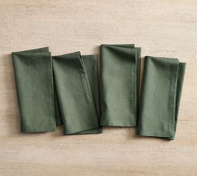 Everyday Organic Cotton Napkins - Set of 4 | Pottery Barn