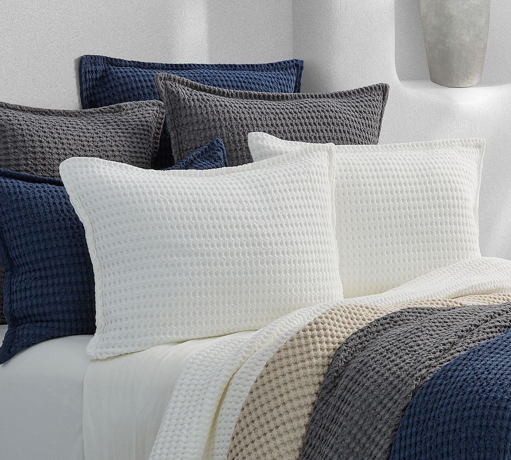 Roche Cotton Sham | Pottery Barn