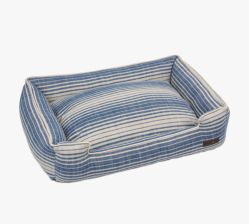 Striped Lounge Pet Bed | Pottery Barn