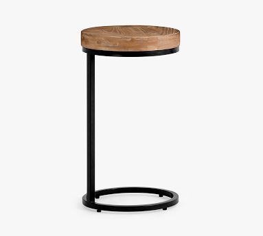 Malcolm Round C-Table | Pottery Barn