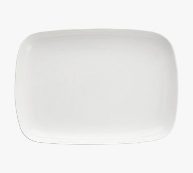Fortessa Modern Coupe Rectangular Serve Platter | Pottery Barn