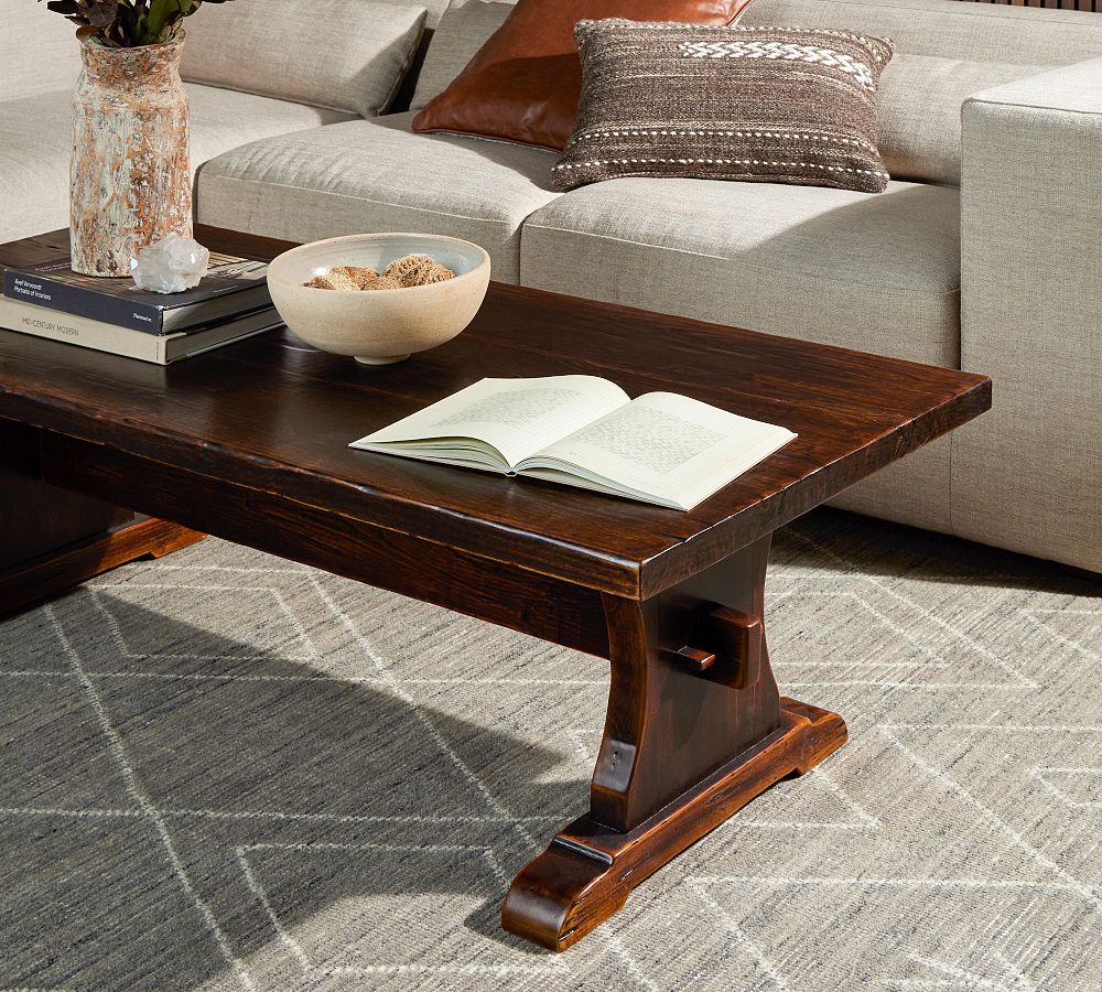 Tiana Rectangular Coffee Table | Pottery Barn