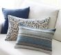 Reilley Embroidered Lumbar Pillow | Pottery Barn