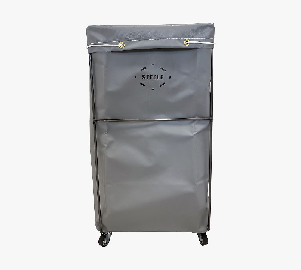 Industrial Vinyl Caddie with Wheels | Pottery Barn