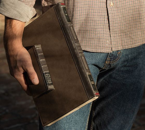 BookBook V2 Hardback Leather Case for 16" M1 MacBook | Pottery Barn