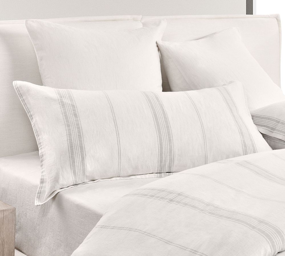 Caprina Linen Cashmere Striped Sham | Pottery Barn