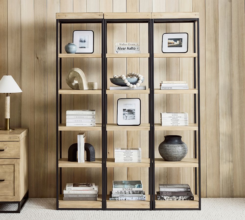 Malcolm Open Bookcase | Pottery Barn