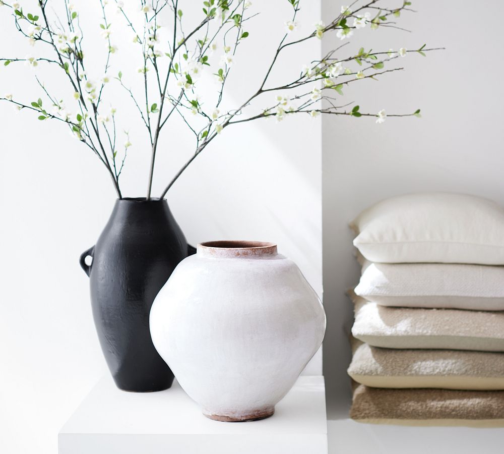 Artisan Handcrafted Terracotta Vases | Pottery Barn