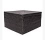 Tava Handwoven Rattan Square Storage Box With Lid | Pottery Barn
