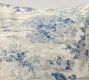 Jardin Painterly Blue Toile Print Pillow | Pottery Barn