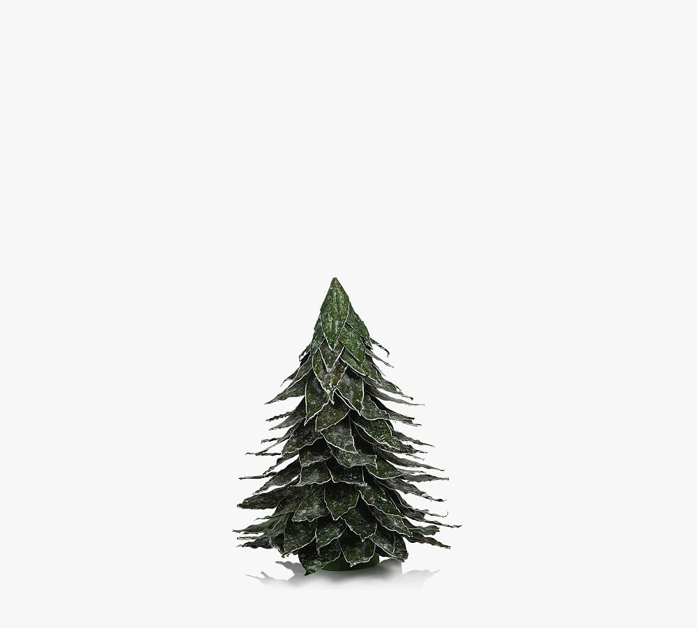 Mahogany Leaf Tabletop Tree | Pottery Barn