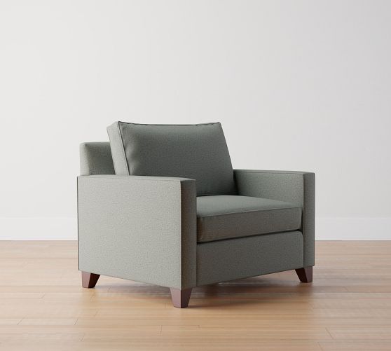 Cameron Square Arm Chair and a Half | Pottery Barn