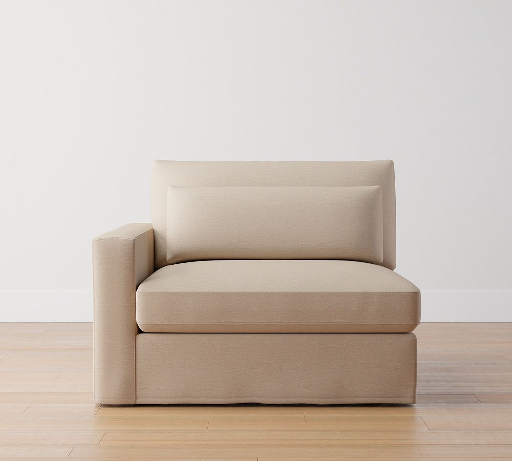 Build Your Own Westwood Square Arm Slipcovered Sectional Components ... Build Your Own Westwood Square Arm Slipcovered Sectional Components ...