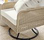 Tulum Wicker Swivel Outdoor Lounge Chair | Pottery Barn