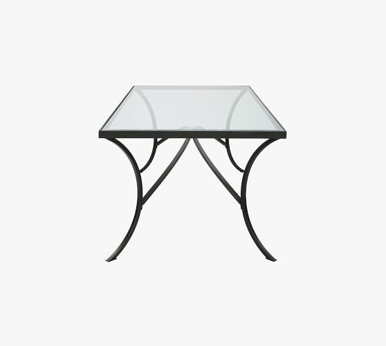 Jax Rectangular Glass Coffee Table | Pottery Barn