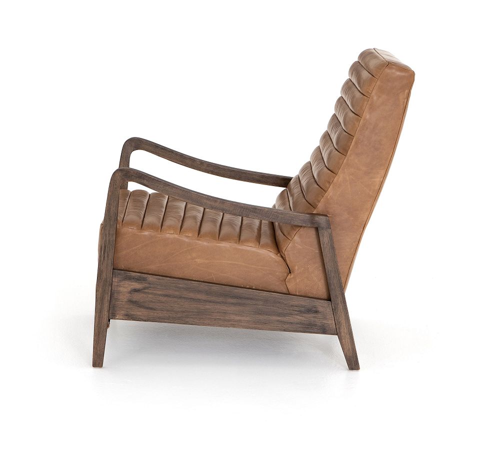 Daphne Leather Recliner | Pottery Barn