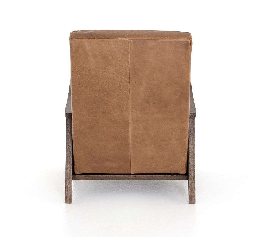 Daphne Leather Recliner | Pottery Barn