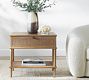 Francis Rectangular Cane Side Table | Pottery Barn