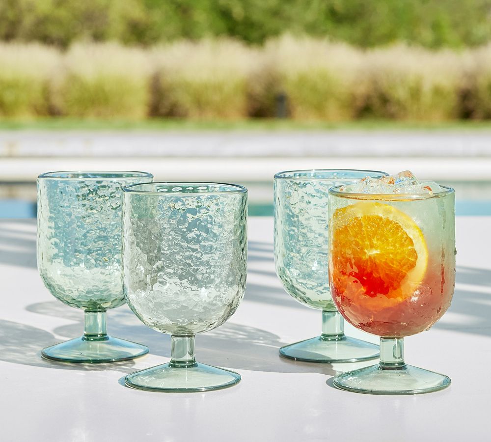 Hammered Outdoor Drinkware Collection | Pottery Barn