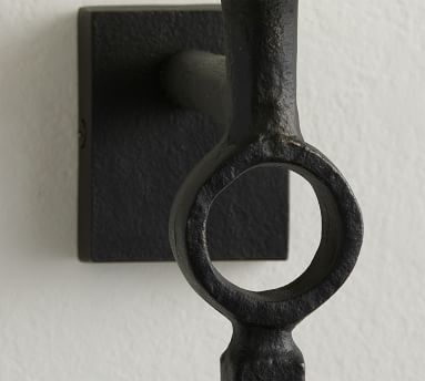 Easton Forged-Iron Sconce | Pottery Barn