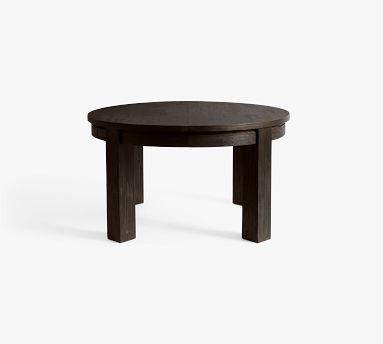 Folsom Round Storage Extending Dining Table | Pottery Barn