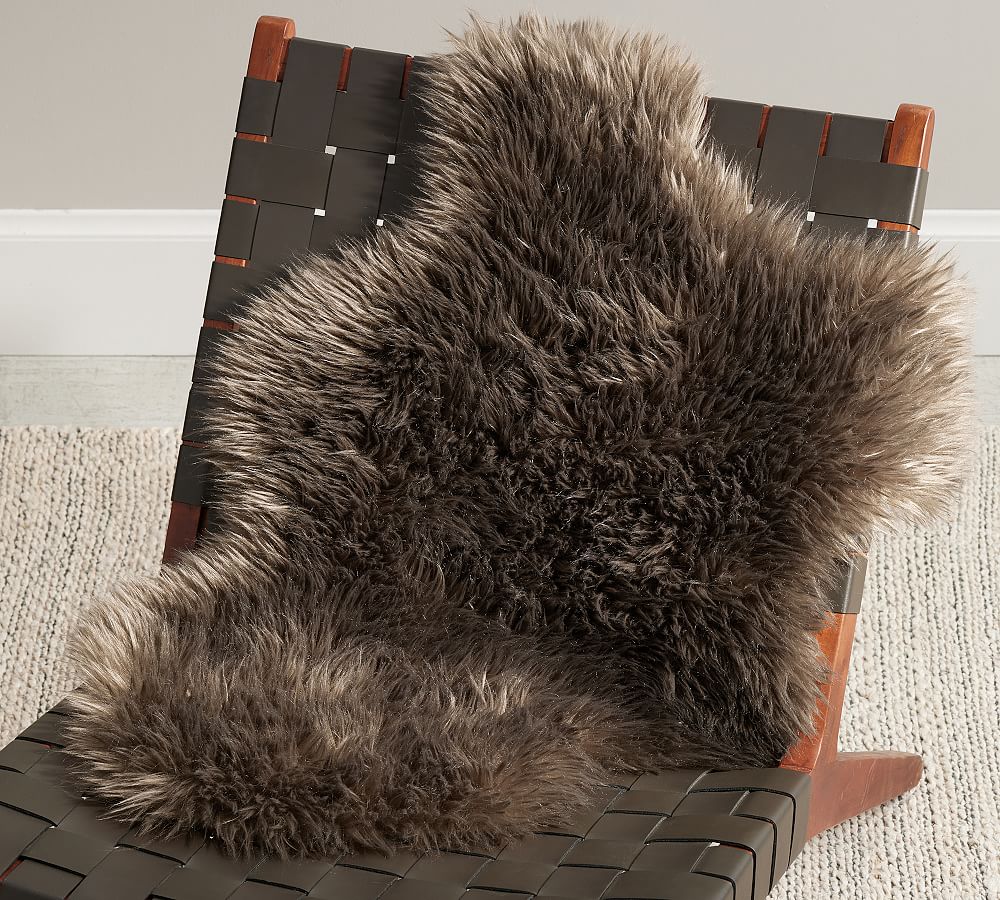 Luxe Faux Fur Hide | Pottery Barn