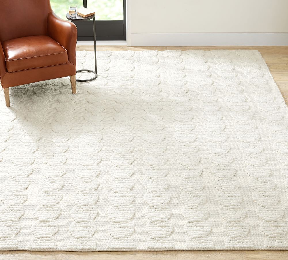 Colossal Knit Sweater Rug | Pottery Barn